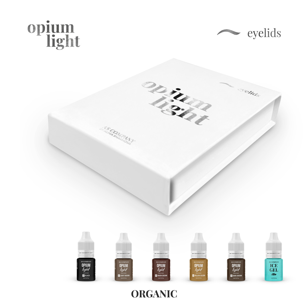 EYELID SET - OPIUM LIGHT (HYBRID, 6 pcs / 6 ml)